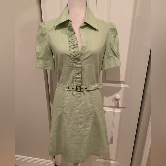 MG Originals | Dresses | Mg Originals Ruffletrim Shirtdress | Poshmark